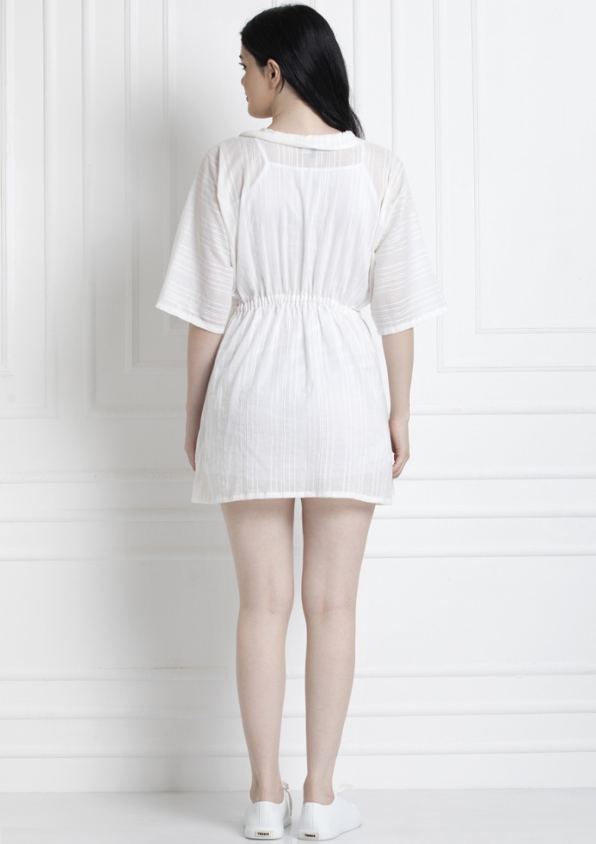 Cinched Waist Dress
